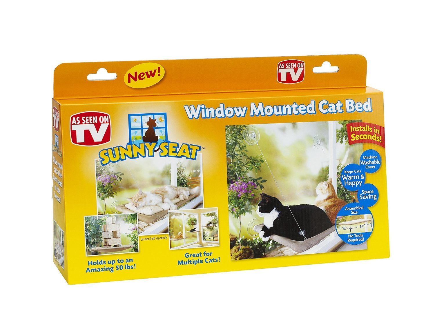 Sunny Seat Cat Window Bed For Cats [REVIEW] - CatTime