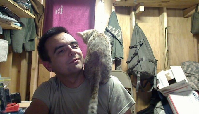 Cat Returns The Favor To Soldier Who Saved His Life - CatTime