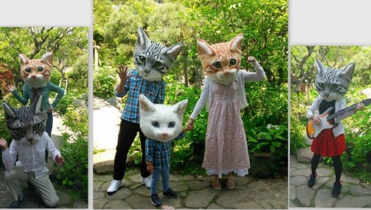 You Can Be A Cat, Too, With These Giant Realistic Cat Heads From Japan ...