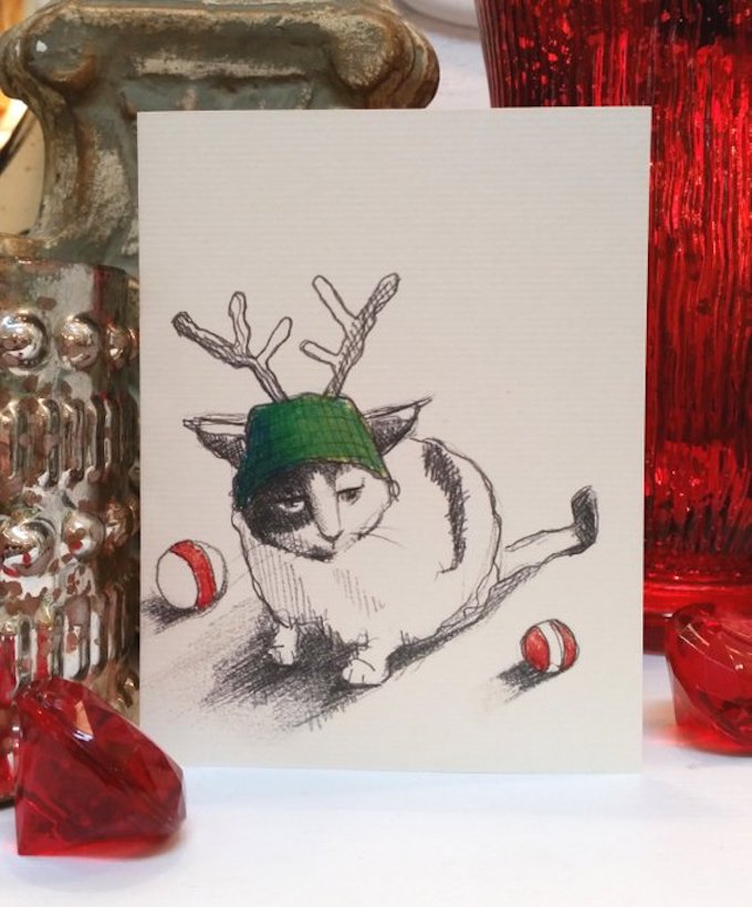 7 Great Cat Cards You Can Buy In Time For Christmas - CatTime