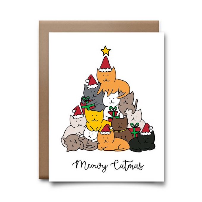 7 Great Cat Cards You Can Buy In Time For Christmas - CatTime