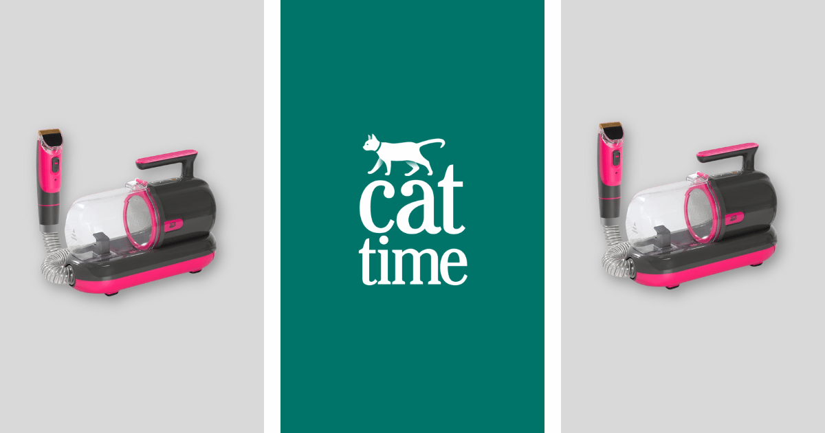 S7 Pet Grooming Kit with Vacuum Keeps Fur Off Floors